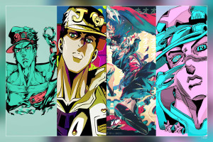Anime Jojo S Jojo'S Bizarre Adventure Jotaro Kujo Hd Matte Finish ...