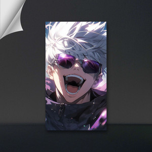 VIRGIN ARTS | GOJO SATORU JUJUTSU KAISEN | JUJUTSU KAISEN | 300 GSM A4 ...