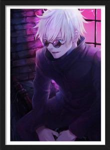 The Gojo Satoru | Jujutsu Kaisen | Anime Framed Poster Paper Print ...