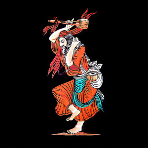 Self Adhesive UV Coated High Resolution Vinyl Print- Baul Poster – P466 ...