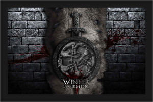 Game of Thrones GOT Poster with A4 Size Frame F-638 Paper Print ...