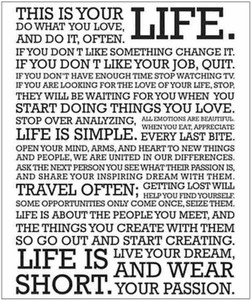 Poster This Is Your Life Poster sl-7572 (Large Print, 36x24, Banner ...