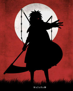 Madara Uchiha Naruto Anime Series Hd Matte Finish Poster Paper Print ...