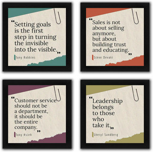 Business Motivational Quote's Wall Posters Paper Print - Quotes ...