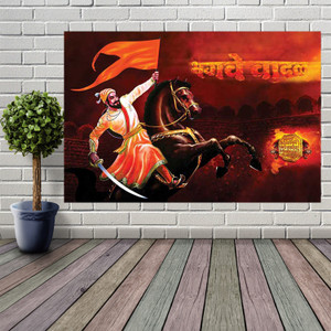 Chattrapati Shivaji Maharaj vinyl sticker poster Fine Art Print ...