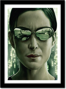 Matrix Movie Framed Poster With Acrylic Sheet For Room & Office Paper ...