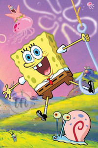 Cartoon Character Posters for Room, Unframed, with Double Sided Tape ...