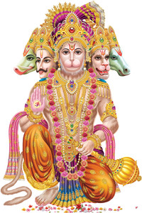 Lord Hanuman Paper Poster ( Poster 12X18 Inch Rolled ) Paper Poster ...