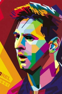 Lionel Messi Poster for Room Wall Decoration, Size - 12 X 18 inches ...