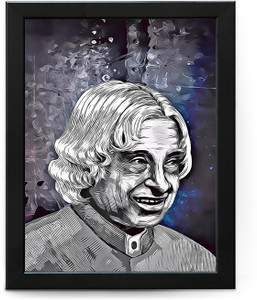 APJ Abdul Kalam Inspirational and Motivational Quote Poster with Frame ...