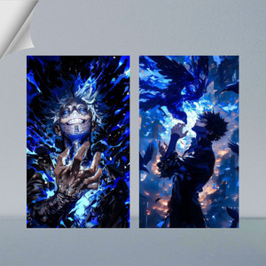 VIRGIN ARTS | DABI FROM MY HERO ACADEMIA | DIGITAL ART - 9 | SET OF 2 ...