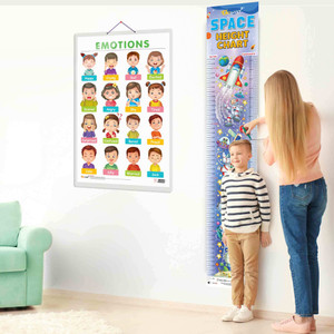 EMOTIONS CHART and SPACE HEIGHT CHART | Set of 2 charts 1 Educational ...