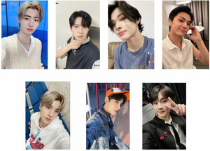 enhyphen set of 7 photocards with lots of freebies and cute packaging ...