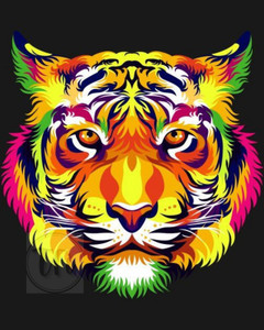 Tiger Poster | Tiger Posters for Room | Unframed | With Self Adhesive ...