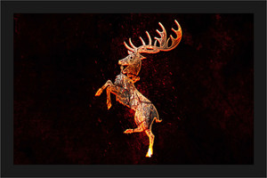 Game of Thrones GOT Poster with A4 Size Frame F-545 Paper Print ...