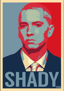 Poster Eminem Fine Quality (Large Print, 36x24 Inches, Banner Media ...