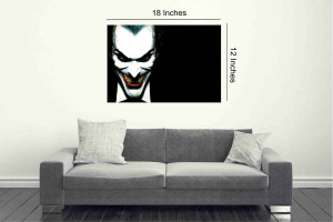 Cartoon Wall Poster|"Joker" Cartoon Decorative Wall Paper Poster For ...