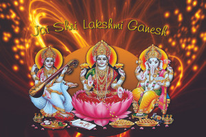 Ganesh Laxmi Ji Poster on 300gsm Photogenic US Imported Paper With ...