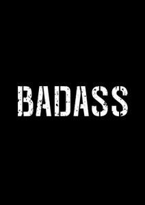 Poster Badass sl-13517 (LARGE Poster, 36x24 Inches, Banner Media ...