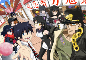 Naruto Rwby Jojo No Kimyou Na Bouken Kill La Kill Ao No Exorci Matte ...