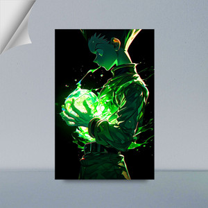 VIRGIN ARTS | GON FREECSS NEON EFFECT DIGITAL ART | HUNTER | HUNTER X ...