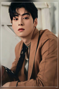 Cha Eun Woo Astro Kpop Matte Finish Poster Paper Print - Animation ...