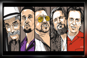 The Big Lebowski Movies The Dude Jesus Quintana Matte Finish Poster ...