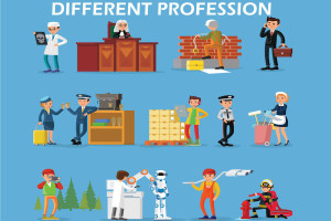 Wall Poster On "Different Professions" For Kids Learning|Kids ...