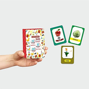 Flashcards for Kids 55 Cards Combo - Flags of The World, Vegetable ...