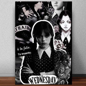 Wednesday poster for Wall, Home Office, Decoration, Posters for wall ...