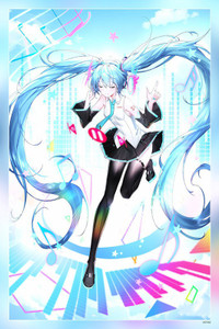 Hatsune Miku Matte Finish Poster P-15722 Paper Print - Animation ...