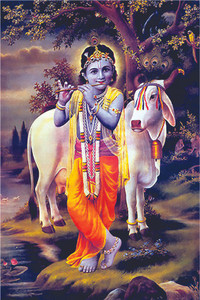 Krishan Ji Poster on 300gsm Photogenic US Imported Paper With Gloss ...