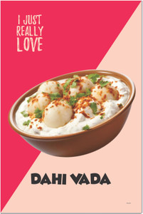 Dahi Vada poster Food poster, Dishes Poster, Traditional Restaurant ...