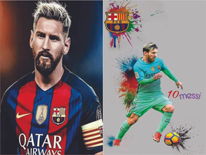 The Messi Effect: Capturing Greatness in Posters:Printed by WK on ...