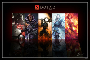 Dota 2 Video Game Matte Finish Poster Paper Print - Animation ...