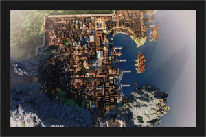 Game of Thrones GOT Poster with A4 Size Frame F-614 Paper Print ...