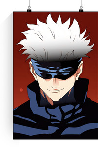 Gojo Satoru Classic Poster | Gojo Poster | Jujutsu Kaisen Gojo Anime ...