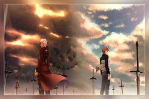 Fate/Stay Night: Unlimited Blade Works Tv Series Matte Finish Poster ...