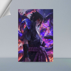 VIRGIN ARTS | SASUKE UCHIHA WITH AODA SNAKES | SHARINGAN | NARUTO ...