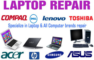 Poster Laptop Repair For Shop sl-9886 (Large Poster, 36x24 Inch, Banner ...