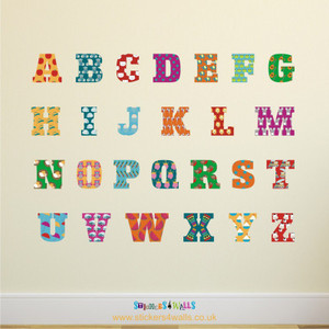 Abcd alphabet chart Poster Multicolor Photo Paper Print Poster ...