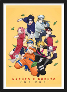 Naruto x Boruto | Naruto Frames & Posters | Anime Paper Print ...