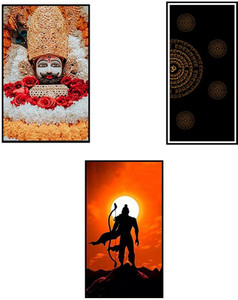 'Spiritual / Gods Posters' (Pack of 3) for Room & Office Paper Print ...