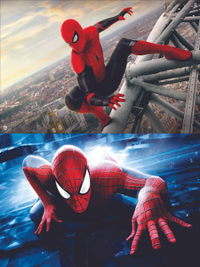 (Pack of 2)Spidey's Wall: A Spectacular Showcase of Spider-Man Posters ...