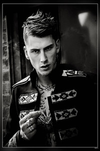 Machine Gun Kelly Musician Matte Finish Poster Paper Print - Animation ...
