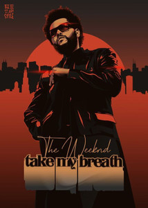 The Weeknd Poster - 300 GSM 12x18 Unframed Multicolor CHIT-199 Paper ...