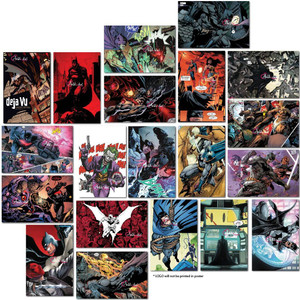 Batman Comic Poster - A5 Size Wall collage | Set of 20 | Dynamic Gotham ...