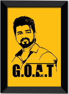 Thalapathy Vijay I GOAT I TVK I Wall Frame A3 Fine Art Print ...