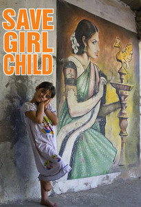 Poster Save Girl Child sl-10137 (Wall Poster, 13x19 Inch, Matte Paper ...