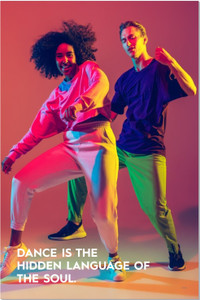 Zumba Posters for Wall, Dance Wall Poster (12 x 18 inch), Aerobics ...